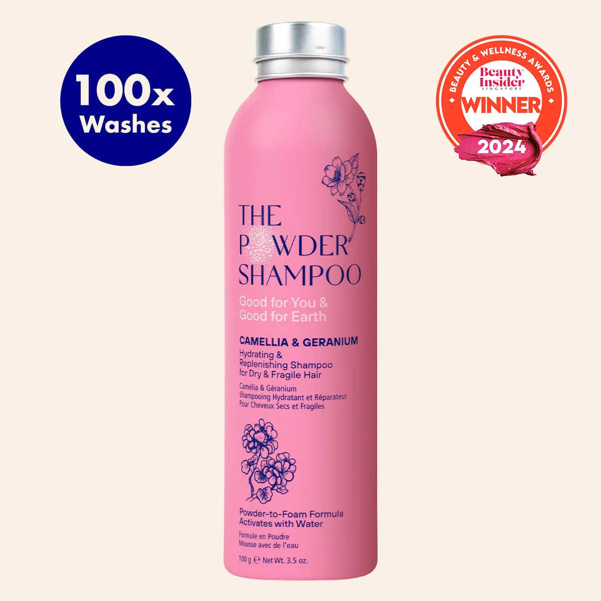 Pulvershampoo for Tørt og Skadet hår fra The Powder Shampoo – Organic ...